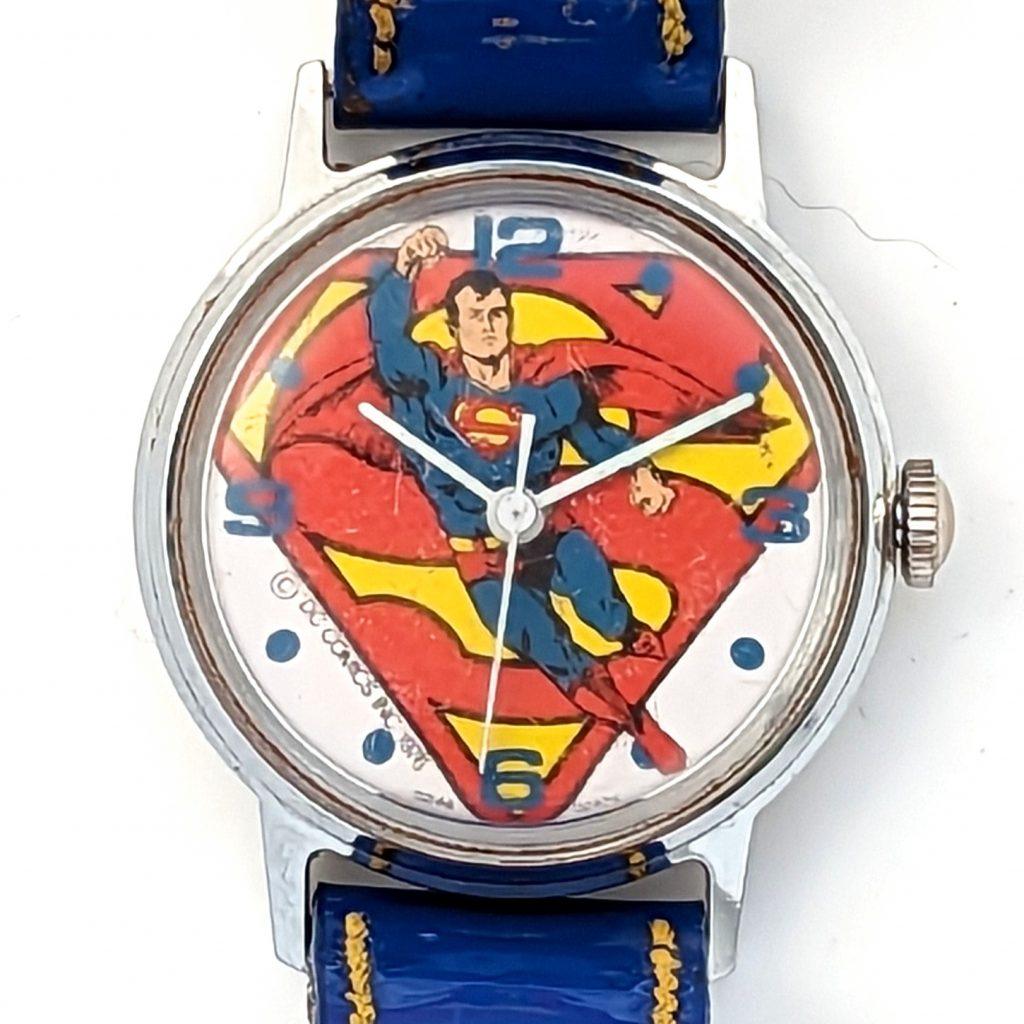 Timex Superman Watch 22148 02479 [1979] | Vintage Timex Watches