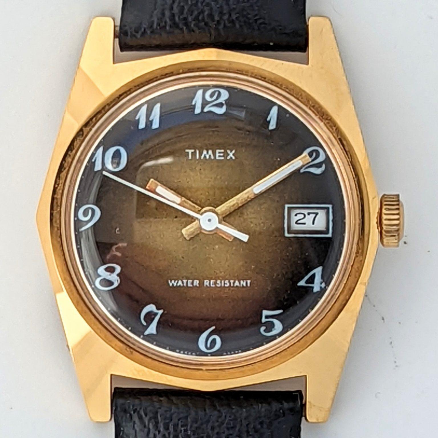 Timex Sprite Calendar Watch 24560 02576 [1976] | Vintage Timex Watches
