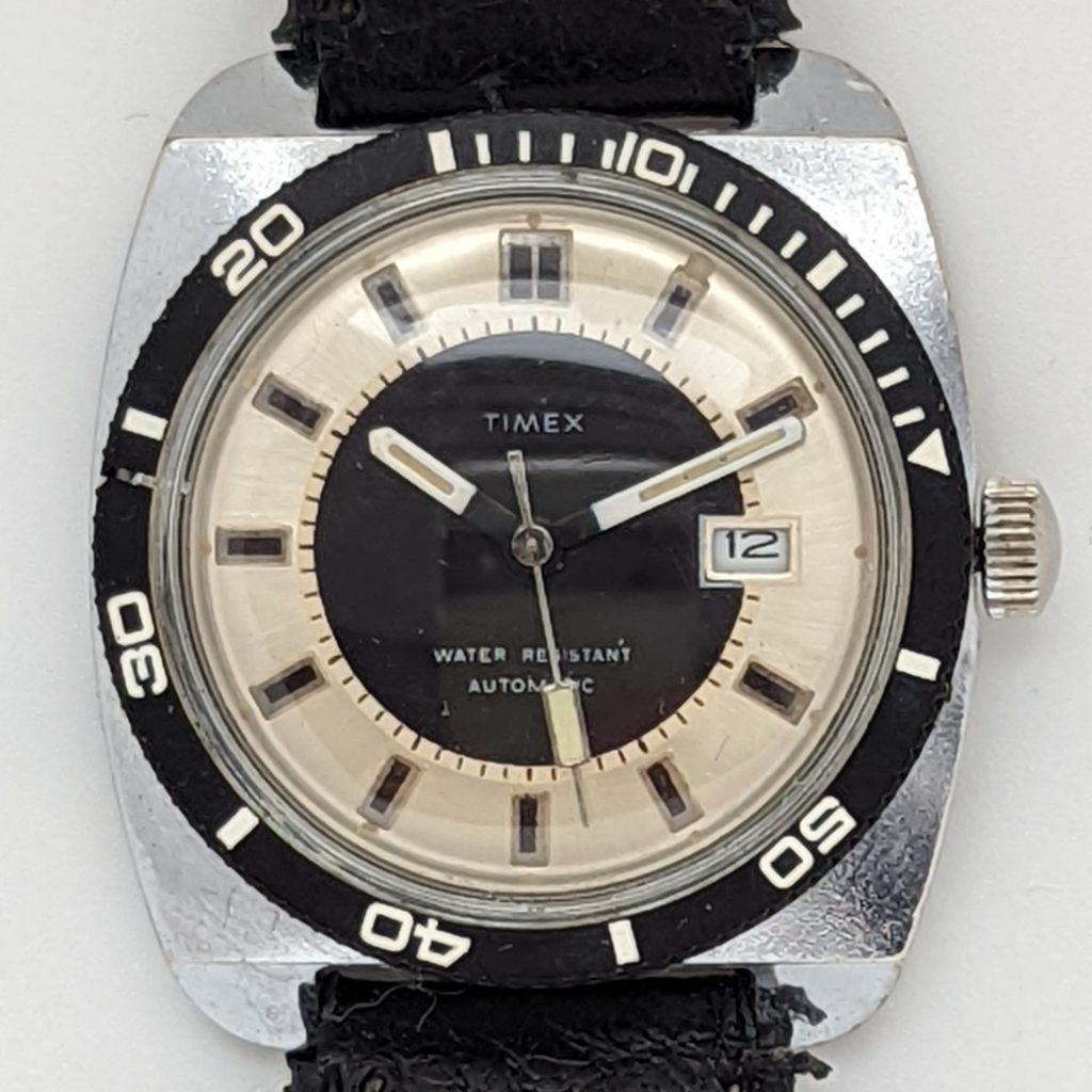 Timex Viscount Calendar Automatic Dive Watch 47670 3273 [1973 ...