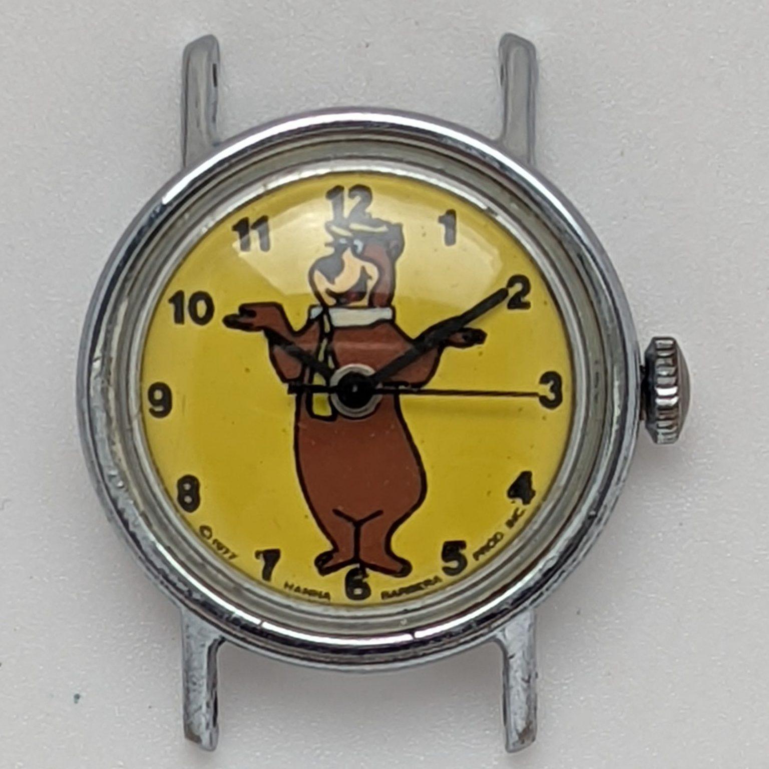 Timex Yogi Bear Character Watch 39213 10077 [1977] | Vintage Timex Watches