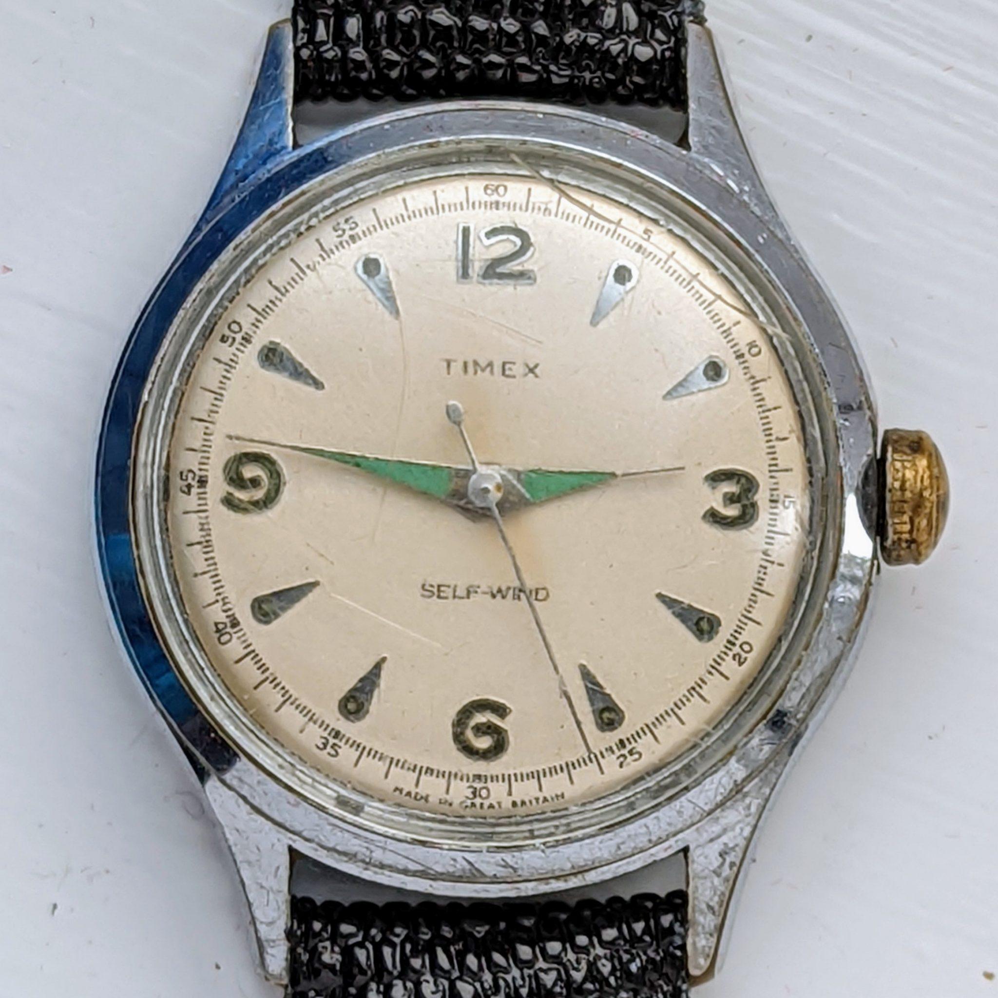 Timex Viscount Self Wind Watch [1950's] | Vintage Timex Watches