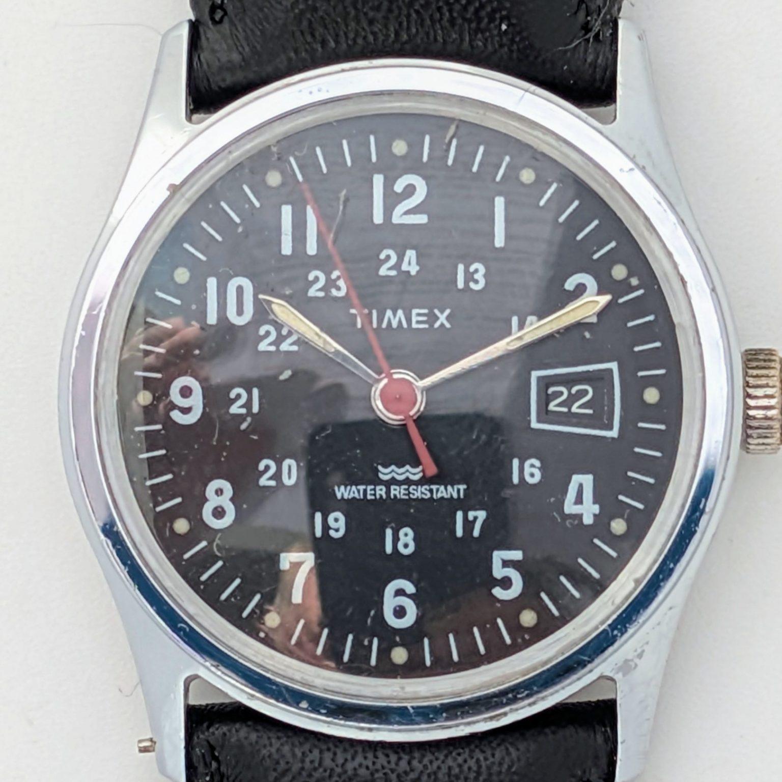 Timex Sprite Calendar Watch 21532 10182 [1982] | Vintage Timex Watches