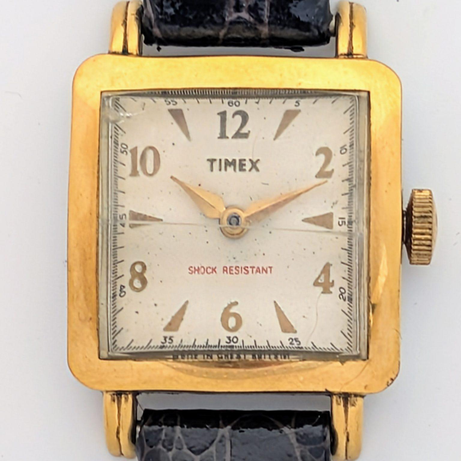 Timex Model D Monroe Watch DGL / DGM [1952] | Vintage Timex Watches