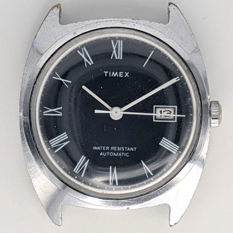 Timex Viscount Calendar Automatic Watch 1970s | Vintage Timex Watches
