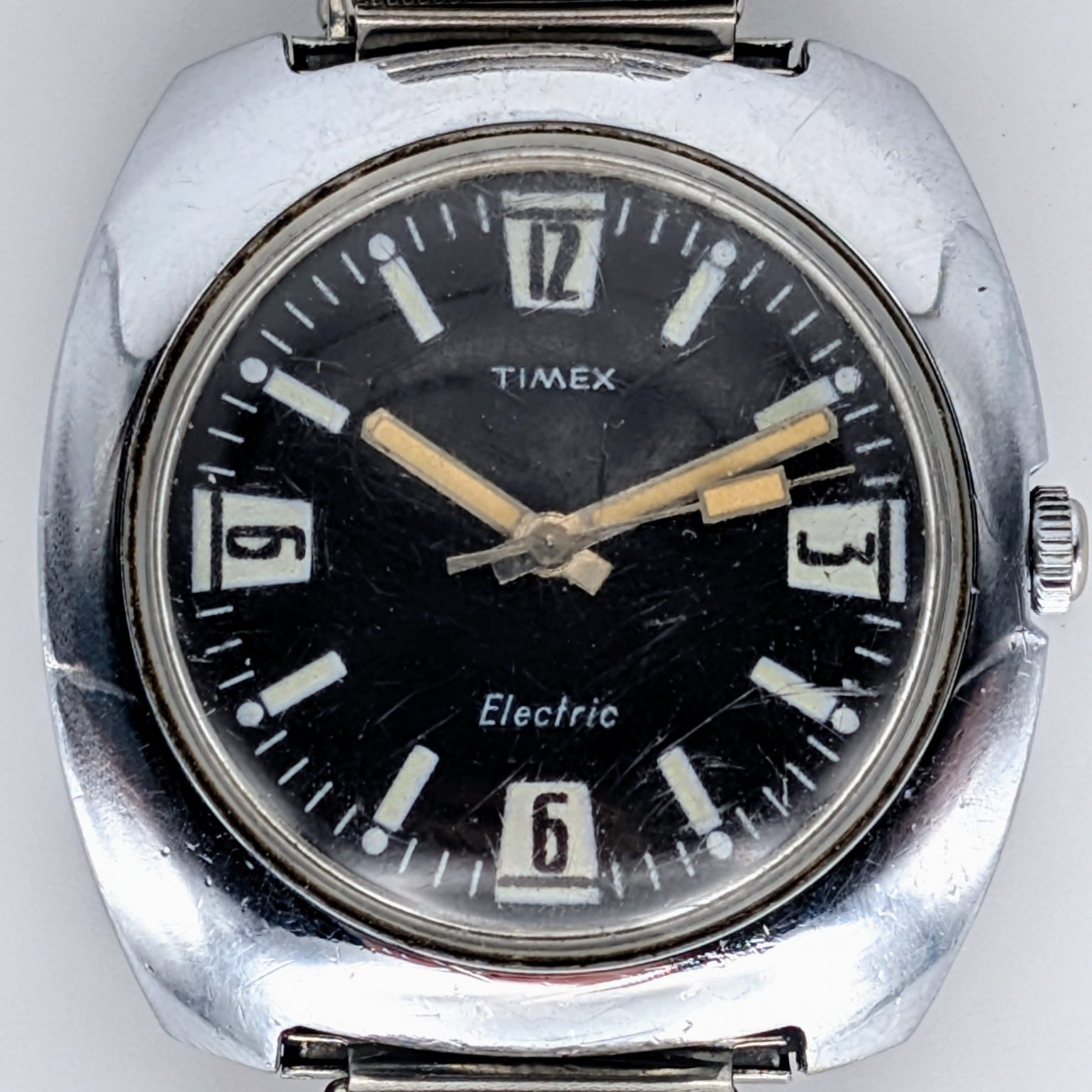 Timex Electric Watch 76170 4072 [1972] | Vintage Timex Watches